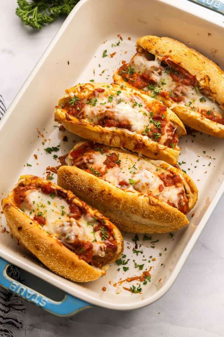 Meatball Sub Recipe + VIDEO - The Recipe Rebel