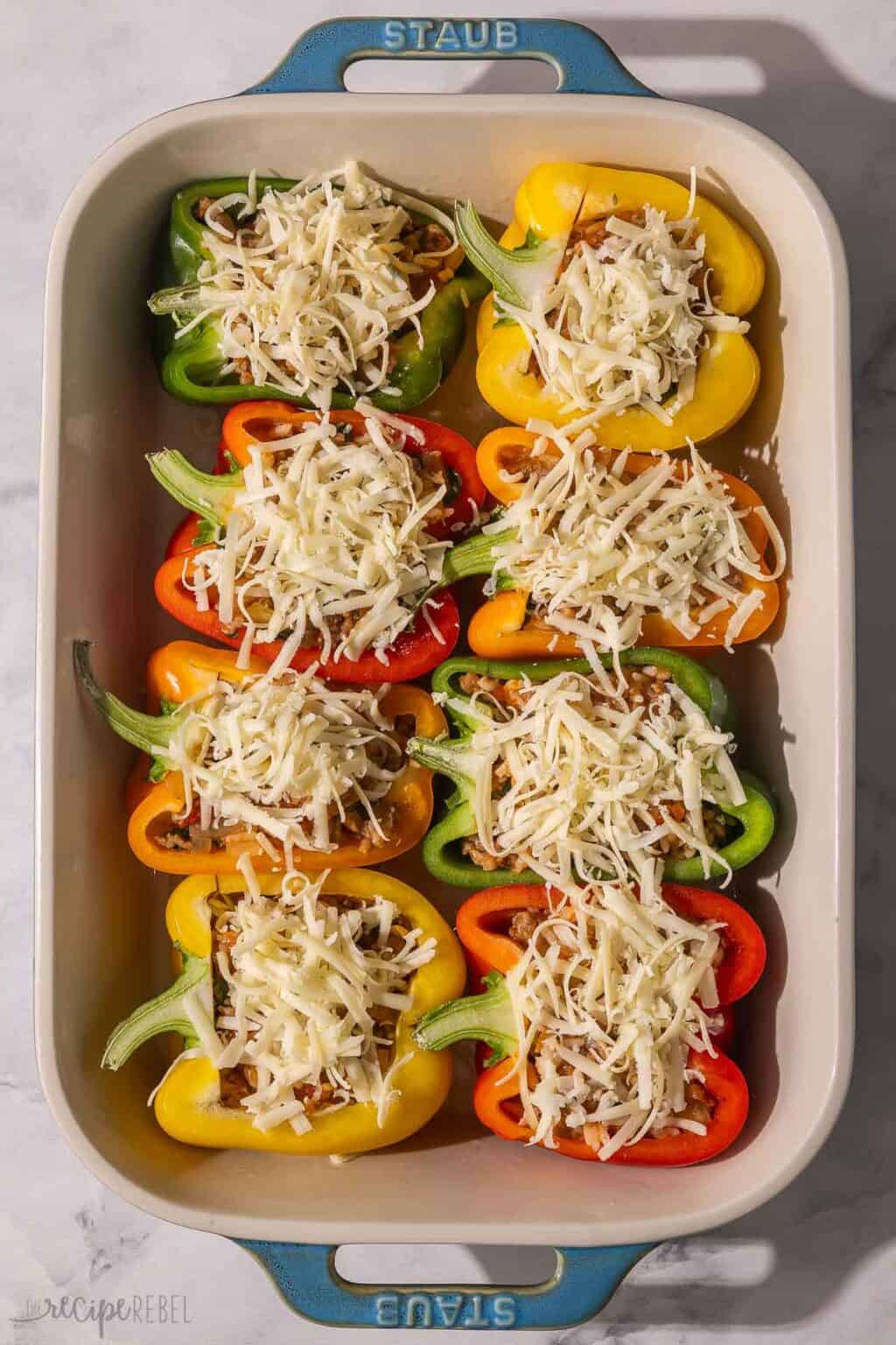 Easy Stuffed Peppers Recipe - The Recipe Rebel