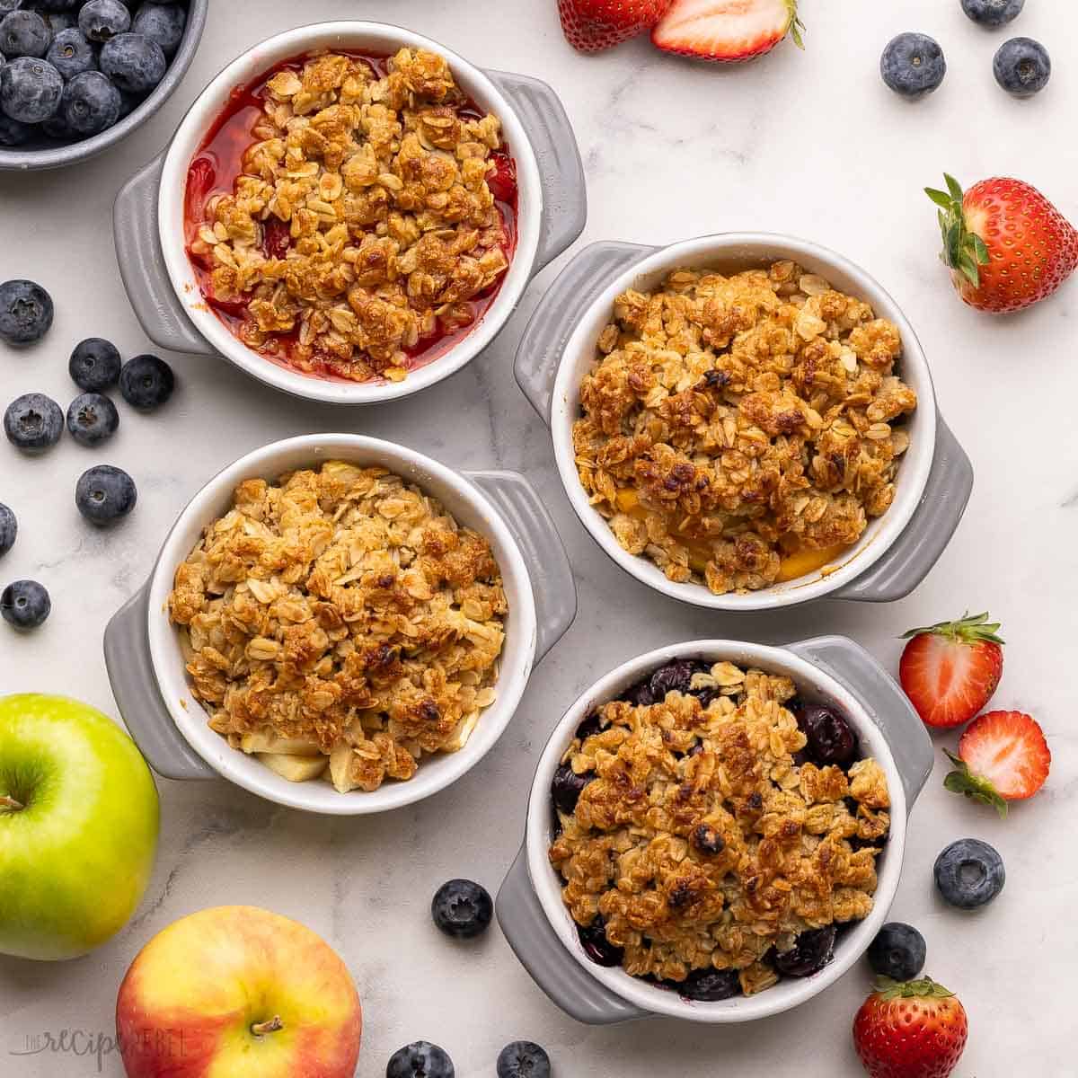 Any Fruit Crisp recipe - The Recipe Rebel [VIDEO]
