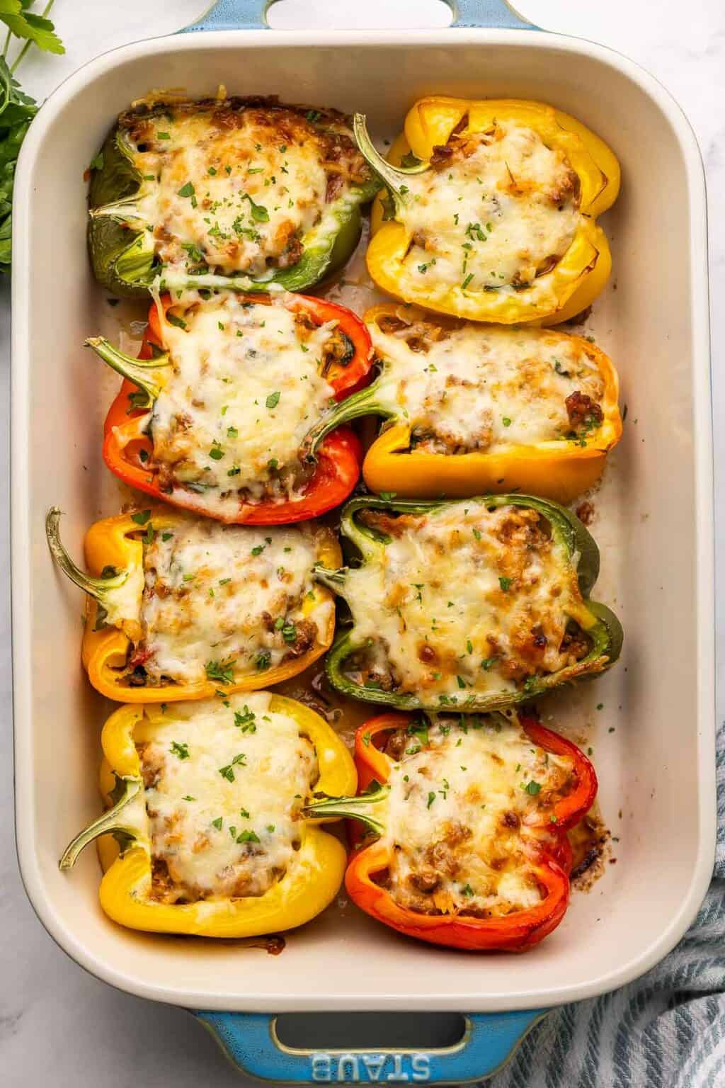 Easy Stuffed Peppers Recipe - The Recipe Rebel